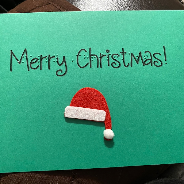 Customizable Braille Greeting Cards - Etsy