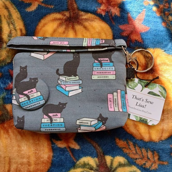 Beatles and Beetles Small Zipper Pouch Cash Coin Purse Cash Gift Card ...