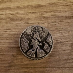Time Traveler Quantum Fire Red Badge Metal Prop Concept Time - Etsy