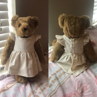 PDF Teddy Bear Dress Sewing Pattern, Classic Bear Clothes Pattern - Etsy