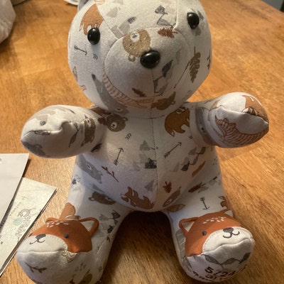 One Sleeper Memory Bear Keepsake Bear Memorial/ Personalized - Etsy
