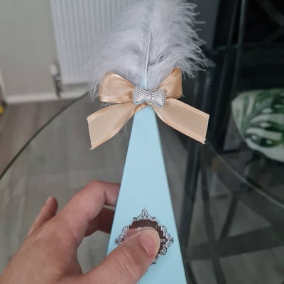 Custom Cone Box, Personalized Candy Box, Personalized Gift , Party ...