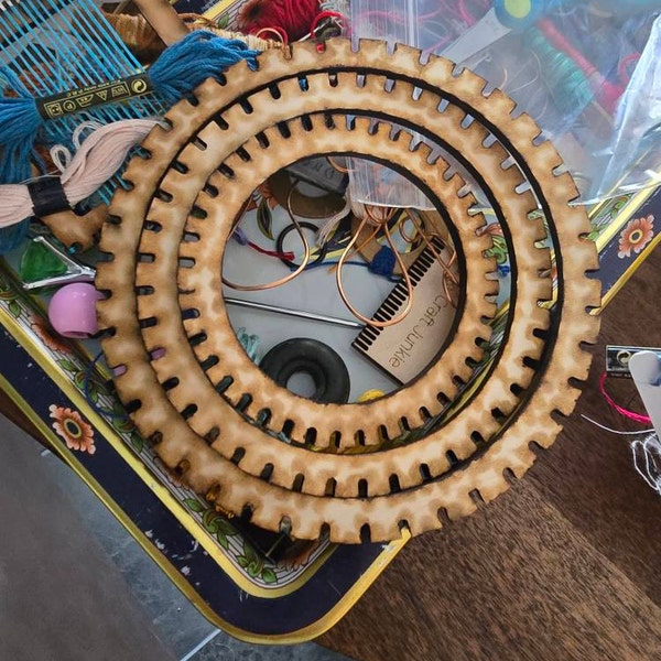 Circle Looms | Weaving Loom | Weaving Supplies | Woven Wall Hanging ...