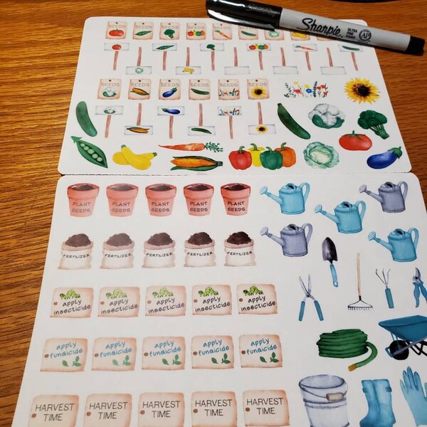 CAT LITTER BOX Reminder Planner Stickers - Etsy