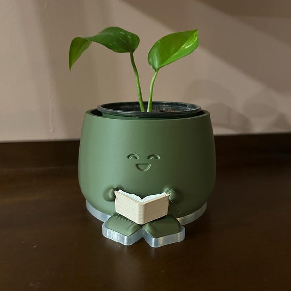 Alien Planter Alien Bust Plant Pot Scifi Indoor Planters Space Indoor ...