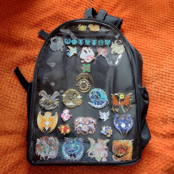 The Showcase 3.0 - Ita Bag, Pin Display Bag, Clear Pocket Display ...