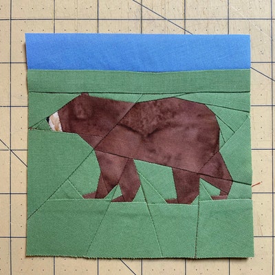 Set of 4 Wildlife Paper-piecing Patterns, PDF - Etsy