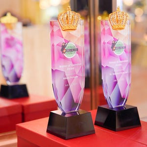 Personalized Trophy Award, Custom Engraved Trophy, Corporate Trophy ...