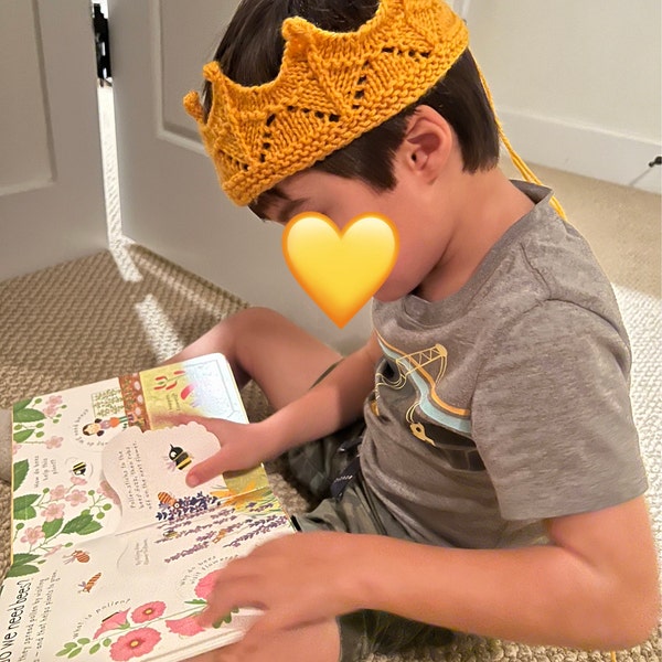 Knit Crown Pattern - Etsy