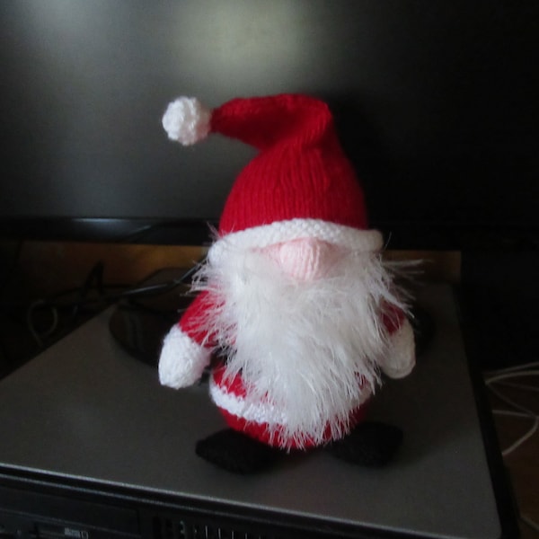 PDF Knitting Pattern Santa Gonk Xmas Gnome Toy Ornament & Chocolate ...