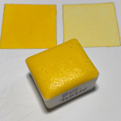 Handmade Watercolor Titan Buff Warm Beige for Painting, Calligraphy ...