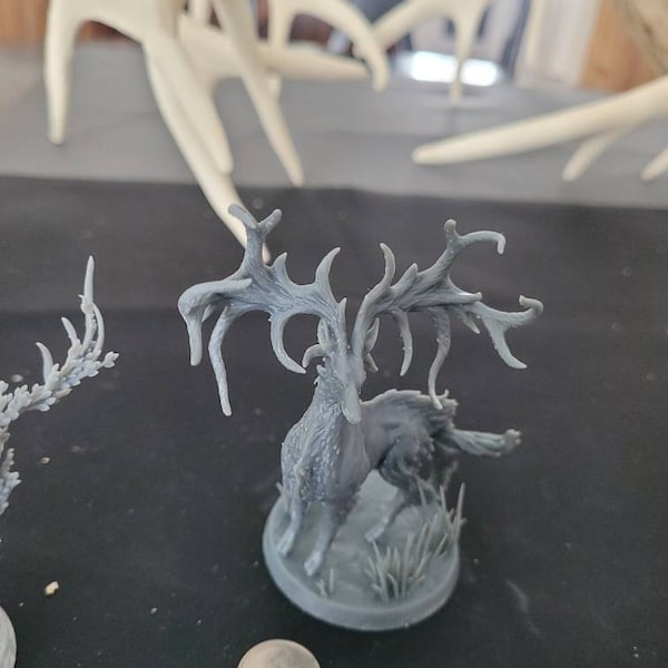 Stags - Fantastic Elk - Buck Deer Mini Monster Mayhem Wargaming ...