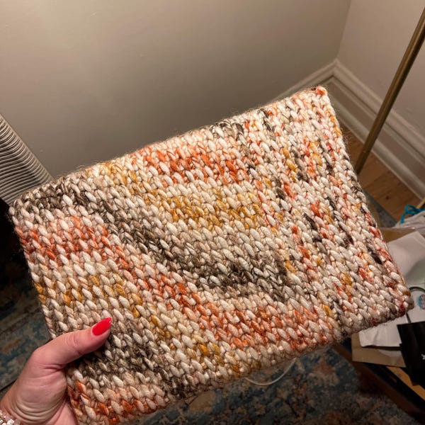 Crochet Pattern Laptop | 13" MacBook Computer Cover | Customizable ...