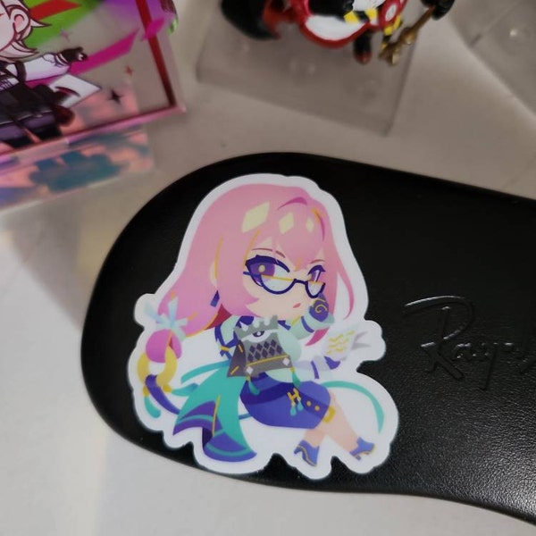 Zenless Zone Zero - Jane Doe Holo Matte Sticker - Etsy