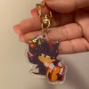 Cute Chibi Sonic Charms Favorite Foods Team Dark Keychains - Etsy