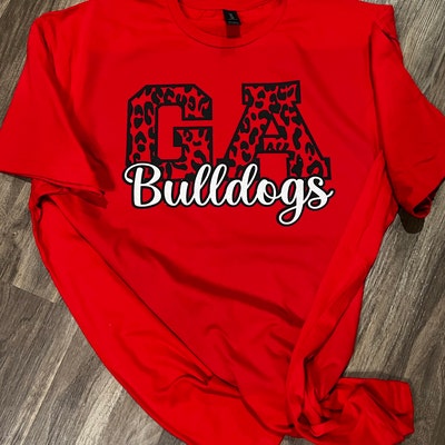 GA Bulldogs Svg, Bulldogs Leopard Svg, Bulldogs Svg. Digital Print Cut ...