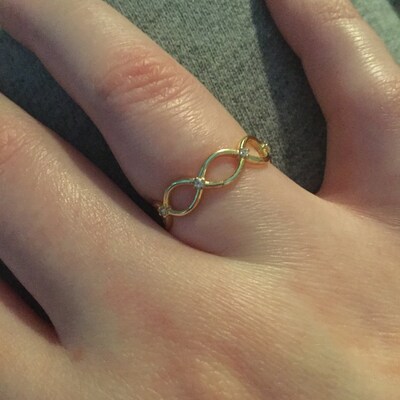 Adjustable 18k Gold Plated Double Helix Style Ring - Etsy