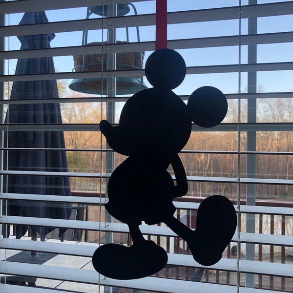 Mickey Mouse Wooden Cutout Shape, Wooden Mickey Mouse for Crafts ...