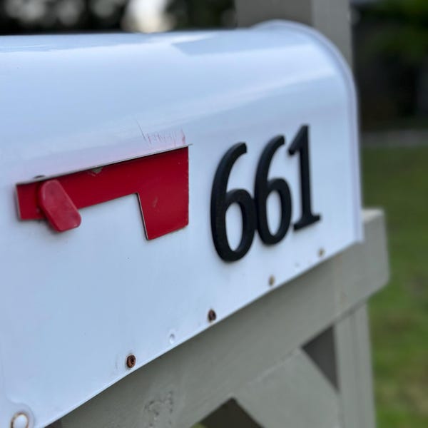 3.5” Magnetic Address Numbers – Custom Printed and Weather Sealed ...