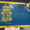 Young Minds Bloom in This Room Classroom Door Vinyl Wall Decal School ...