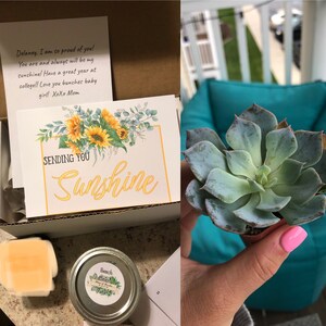 Box of Sunshine, Thank You, Thinking of You, Encouragement Gift, Cheer ...
