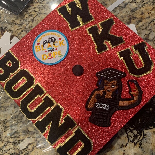 Blank Glitter Graduation Cap Topper - Etsy