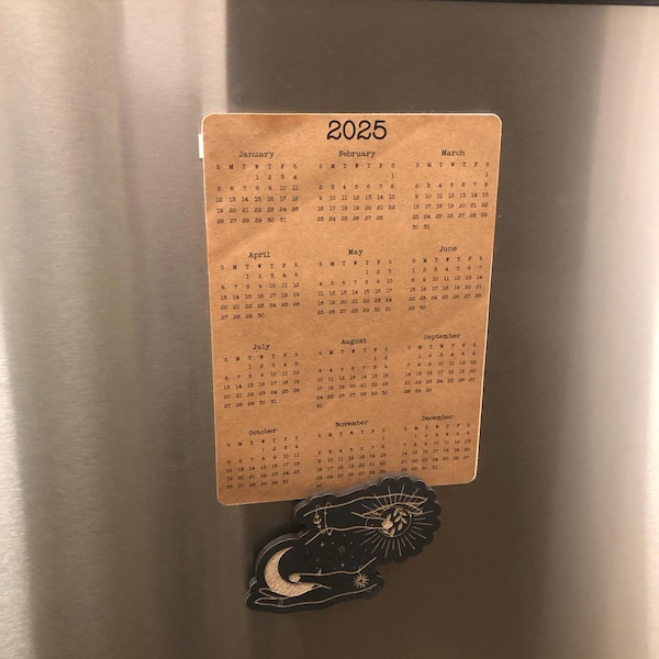Small Calendar Stickers for Planners and Journals 2025, 2026, & 2027 ...