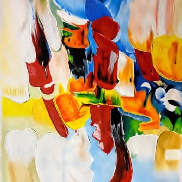 Extra Large Painting, Original Painting, Textured Painting, Abstract ...