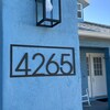 Personalized Metal Address Sign, Modern Address Sign, Realtor Gift Idea ...