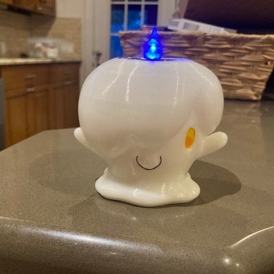 GLOWS in the Dark Pokemon Litwick Twinkling Light-up Candle Figurine ...