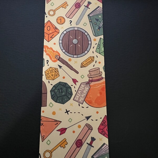 Time to Adventure Bookmark - Dnd D&D Dungeons and Dragons Matt Luxury ...
