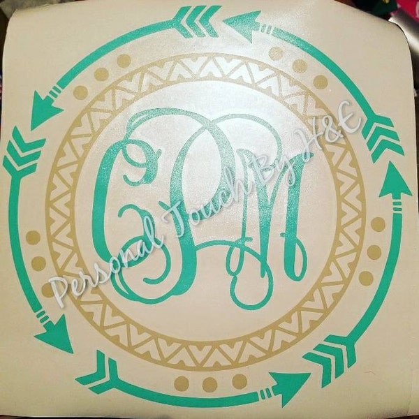 5-arrow Monogram Frames Vector Digital Files Svg Dxf Eps Png Silhouette ...