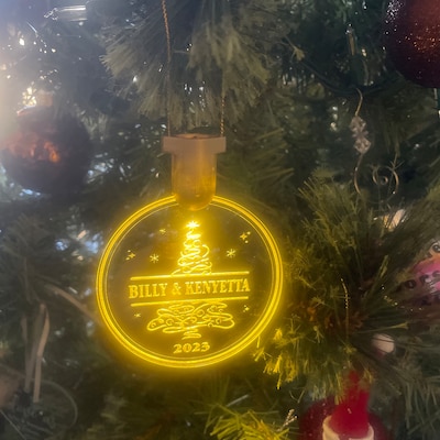 DIY Kit, Light up Ornament Holders With Mini LED Light Bulb and Switch ...