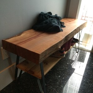 Flat Iron Legs For Bench/Coffee Table Entry Seat Garden | Etsy