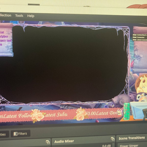 Animated Twitch Stream Package Overlay / Halloween Spooky Eyes Tea ...