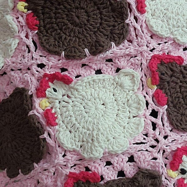Nesting Hens Egg Gathering Apron, Crochet Pattern, No Sew, Egg Apron ...