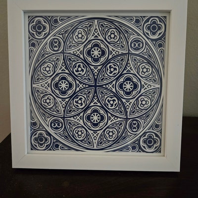 Compass SVG Multi-layered Mandala, 3d Layer Compass Mandala Svg, Shadow ...