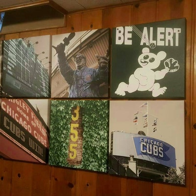 Ultimate Chicago Cubs Art Collection, 8 Pc. Wrigley Field Canvas ...