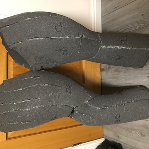 Hollow Foam Dragon Tail Pattern - Etsy