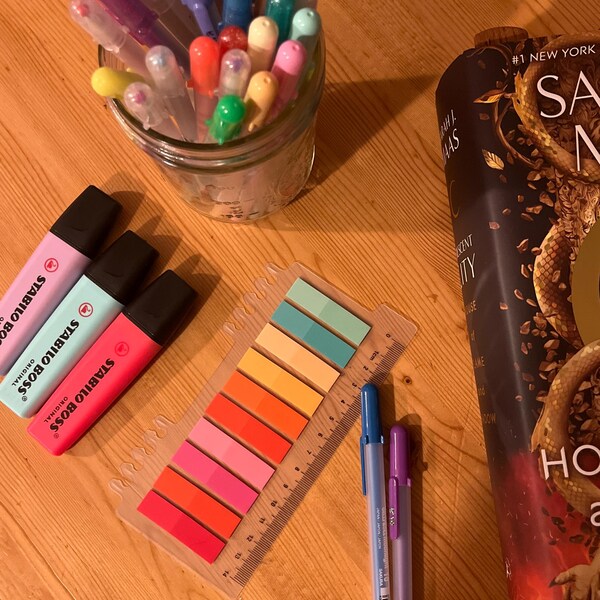 Book Annotating Tab Annotation Supplies School Book Sticky Tab for ...