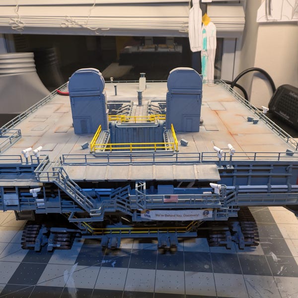 NASA Crawler Transporter Model - 1/144 Scale - Digital STL File Version ...