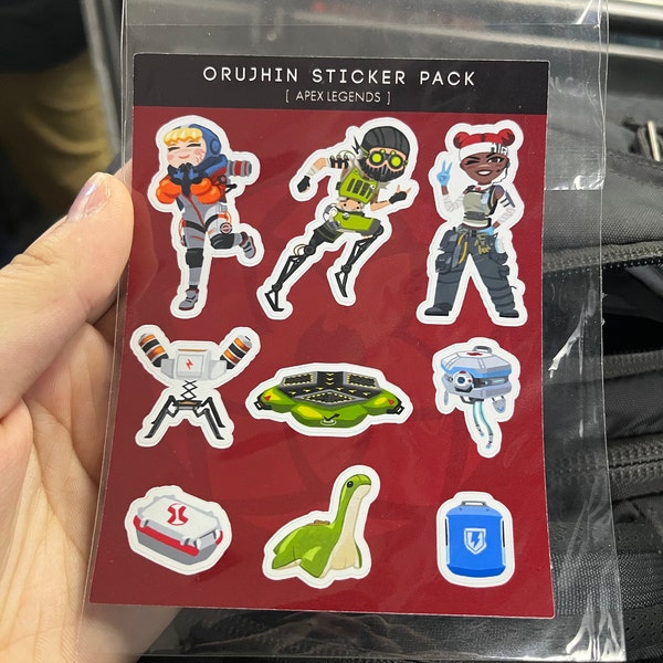 Apex Legends Vinyl Sticker Sheet - Etsy