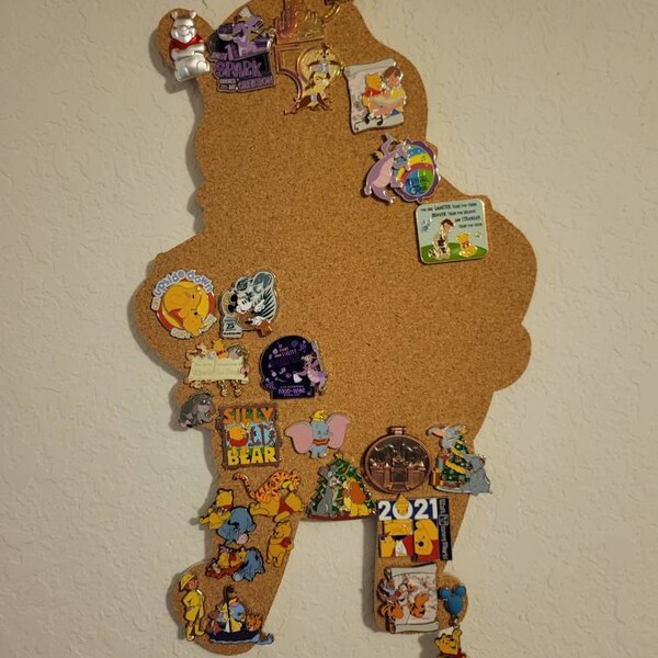 Winnie the Pooh Pin Board, Winnie the Pooh Pin Display, Winnie the Pooh ...