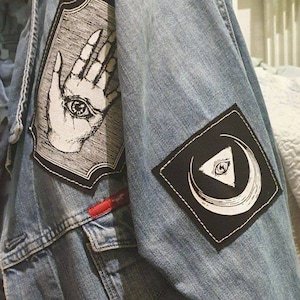 Screen Printed Patch hexenritt - Etsy