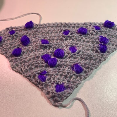 Heartbeat Shawl Assigned Pooling Crochet PDF Pattern - Etsy