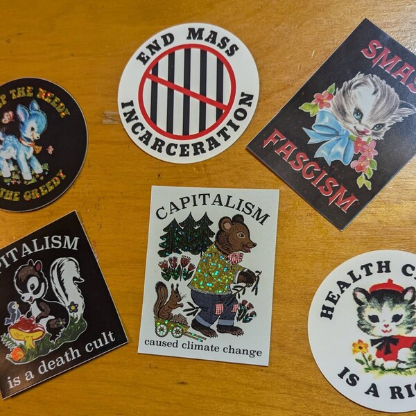 Capitalism is a Death Cult Sticker - Socialist Sticker - Socialism ...