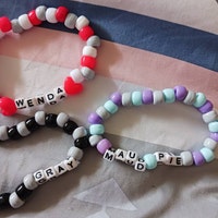 Bluey and Bingo Kandi Cuffs - Etsy Canada