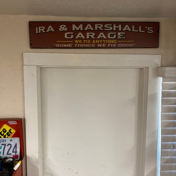 Custom Mechanic Sign, Mechanic Sign, Garage Sign, Funny Mechanic Sign ...