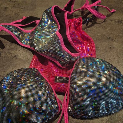 Custom Men's Bodybuilding Posing Trunks Yellow NPC, IFBB, OCB ...