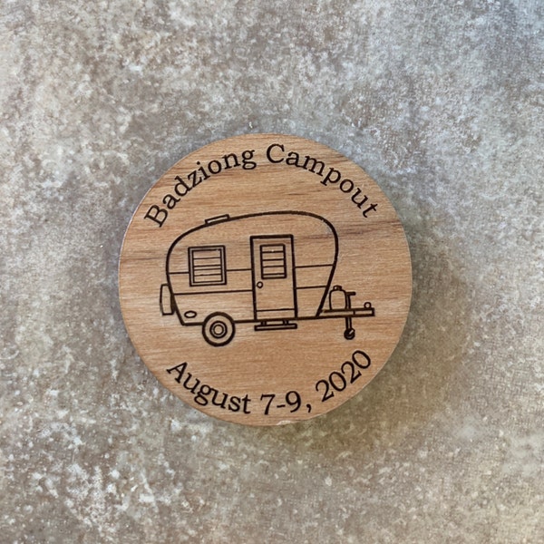 Custom 1.5 Inch Wood Coins - Etsy
